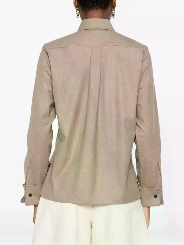 Max Mara Button-cuff Cashmere Shirt