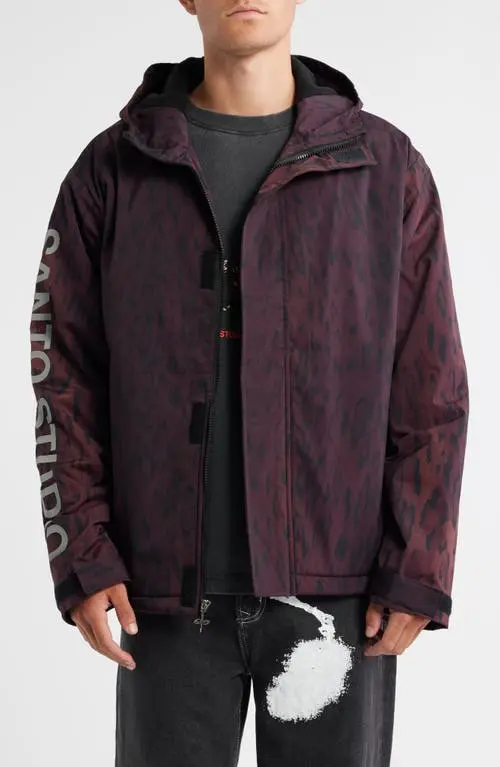 SANTO STUDIO Hooded Snowboard Jacket
