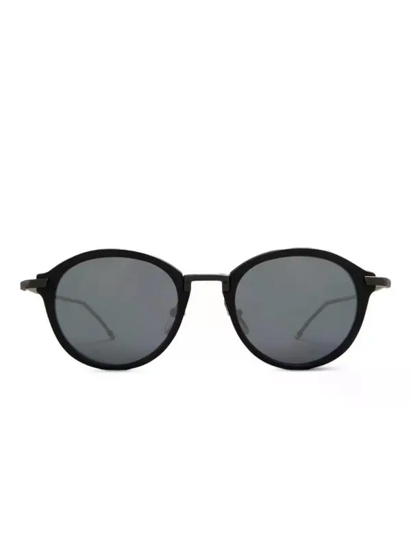 Thom Browne Round-frame Glasses - Black