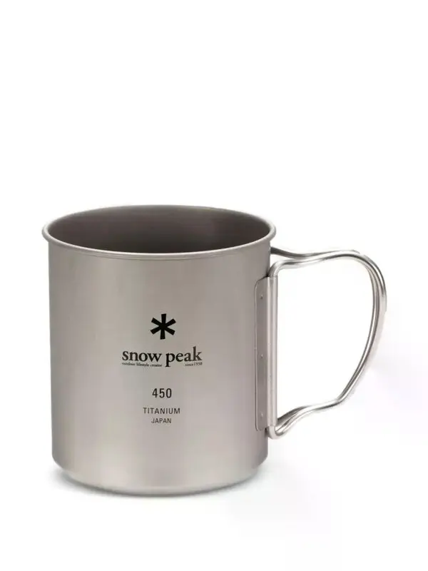 SNOW PEAK Ti-double 450 Mug - Silver