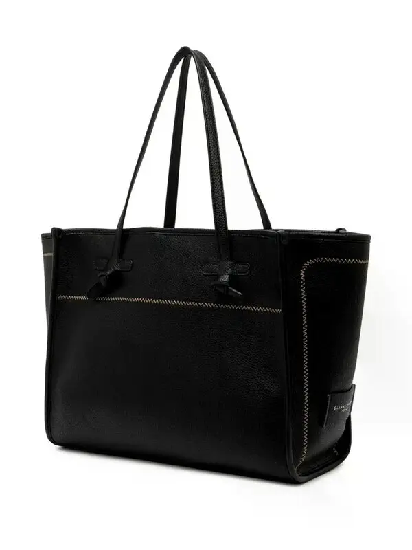 GIANNI CHIARINI Knotts-detailing Tote Bag - Black