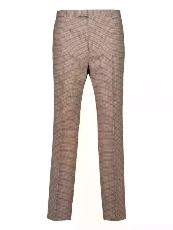 Gucci Gingham Wool Trousers