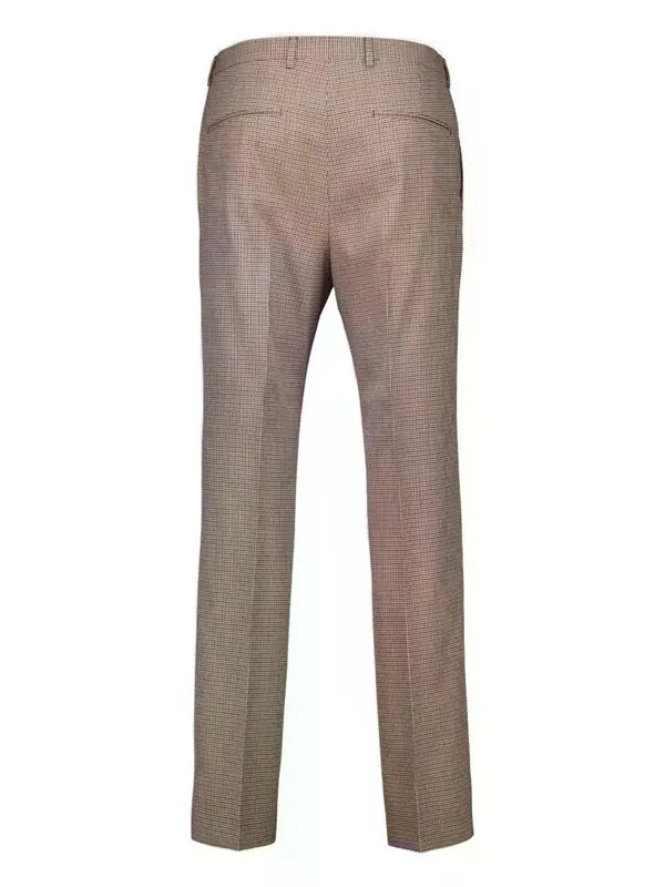 Gucci Gingham Wool Trousers