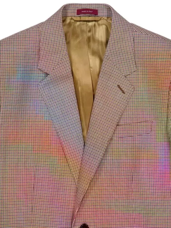 Gucci Gingham-pattern Blazer