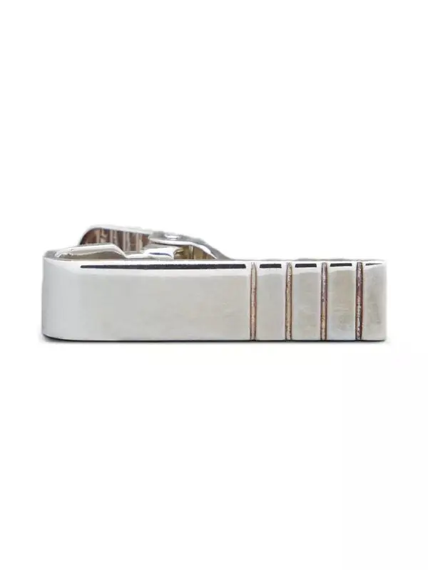 Thom Browne 4-bar Tie Bar - Silver