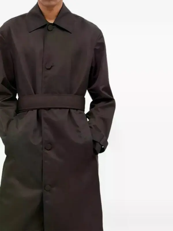 Gucci Belted Buttoned Coat