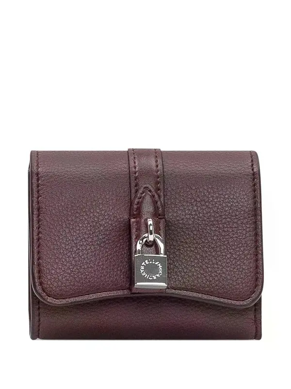 Stella McCartney Padlock-detail Wallet - Red