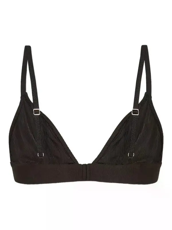 Dsquared2 Ribbed-band Triangle Bra