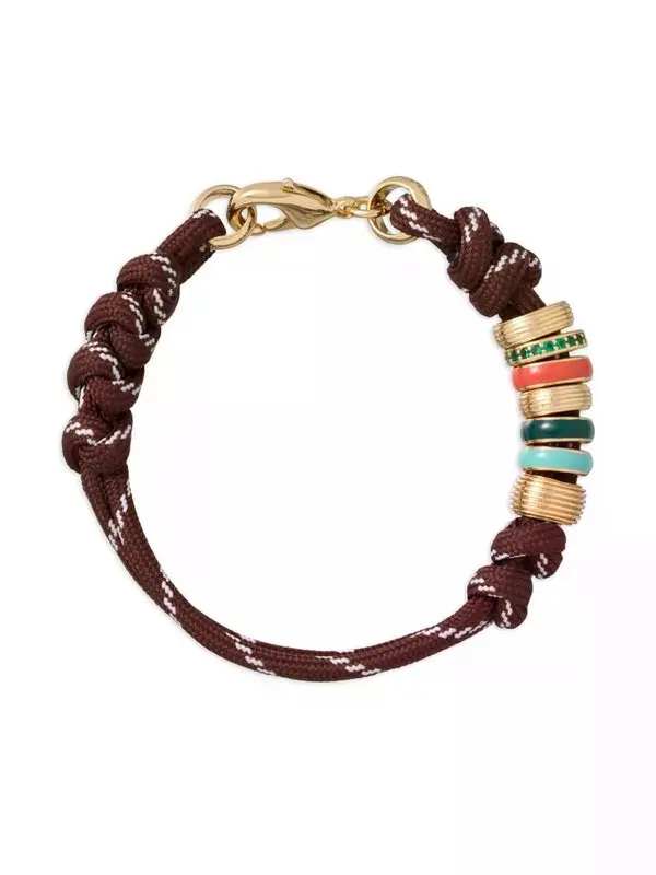 ROXANNE ASSOULIN Knotted Cord Bracelet - Brown