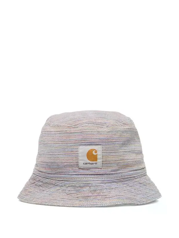 Carhartt Work In Progress Gellar Striped Bucket Hat - Grey