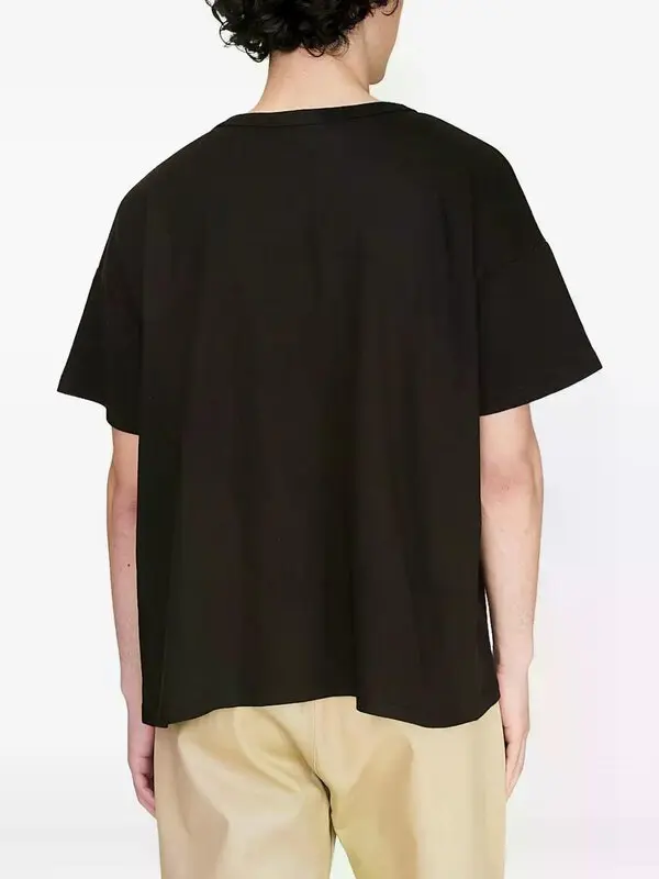 TAIGA TAKAHASHI Pocket Cotton T-shirt - Brown
