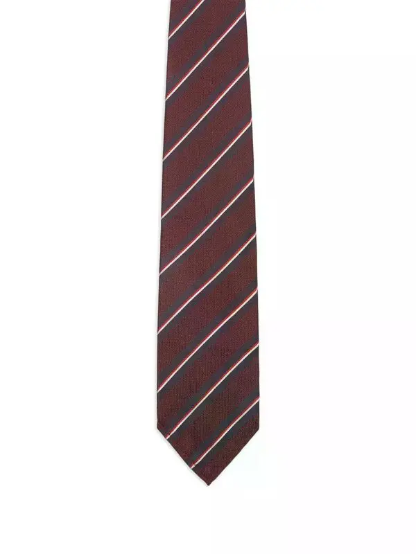 Dsquared2 Striped Neck Tie - Red