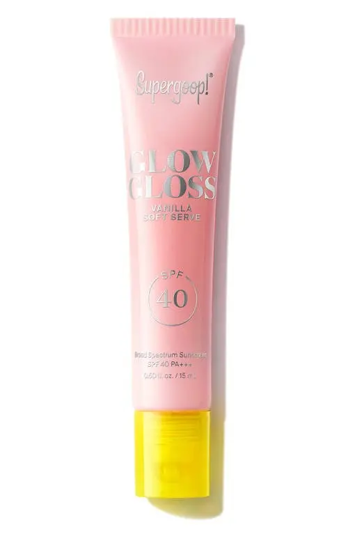 SUPERGOOP!® Glow Gloss Spf 40 Lip Balm - Vanilla Soft-serve