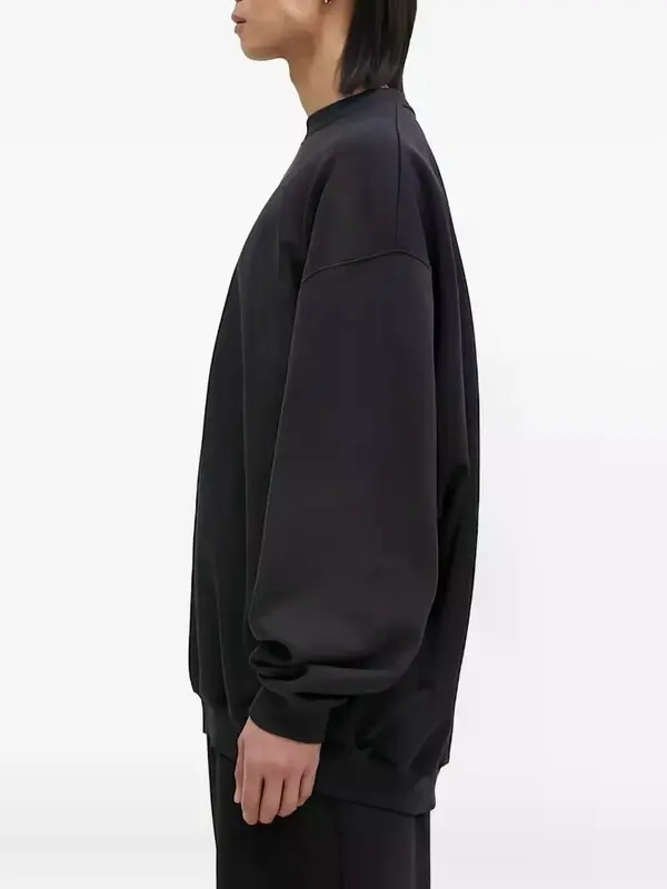 Vetements Embroidered Cotton Sweatshirt