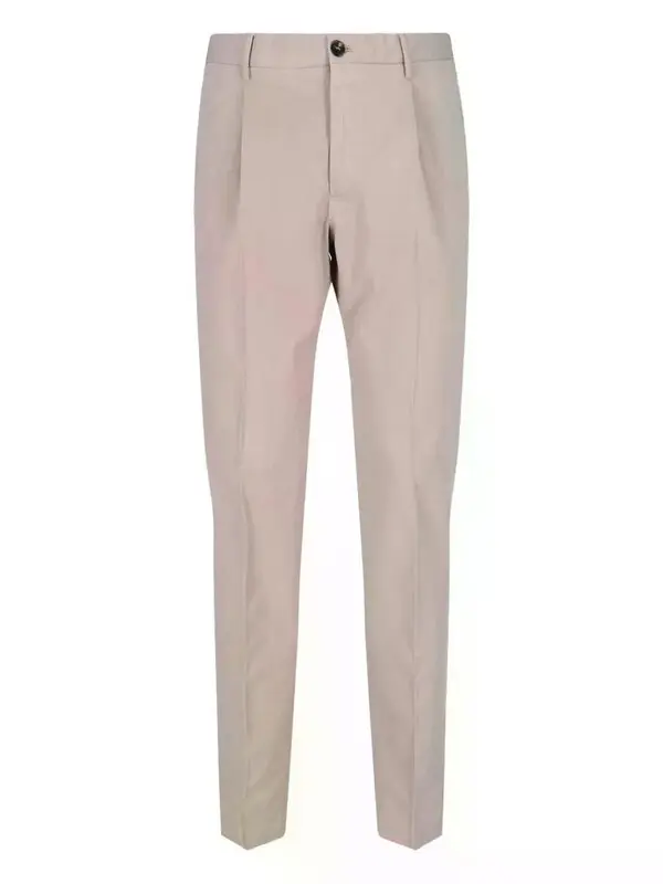 Incotex Pleated-front Trousers - Neutrals