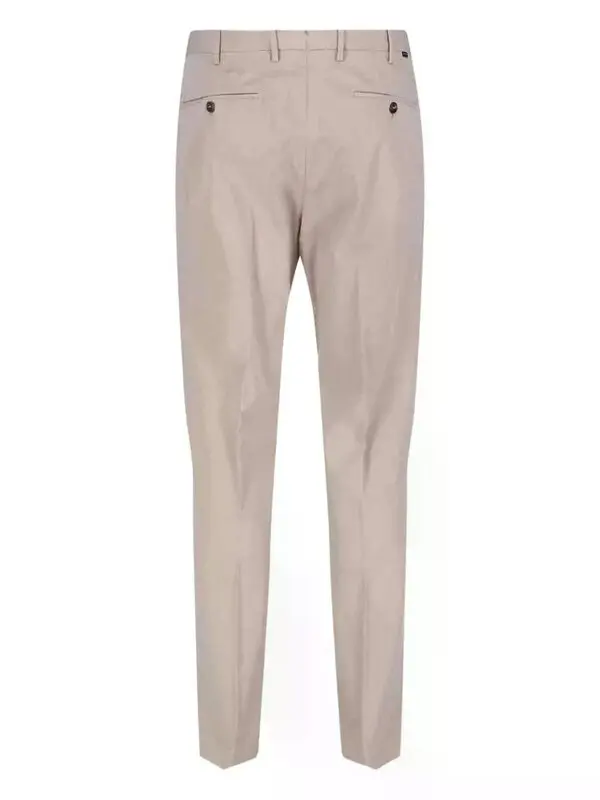 Incotex Pleated-front Trousers - Neutrals