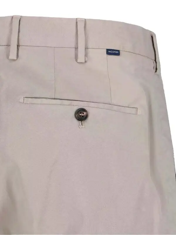 Incotex Pleated-front Trousers - Neutrals