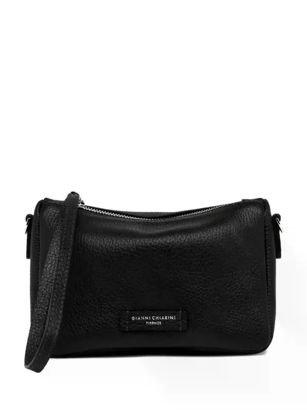 GIANNI CHIARINI Leather Zip-top Clutch
