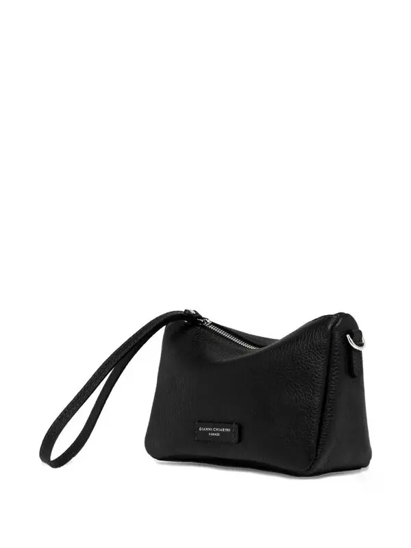 GIANNI CHIARINI Leather Zip-top Clutch