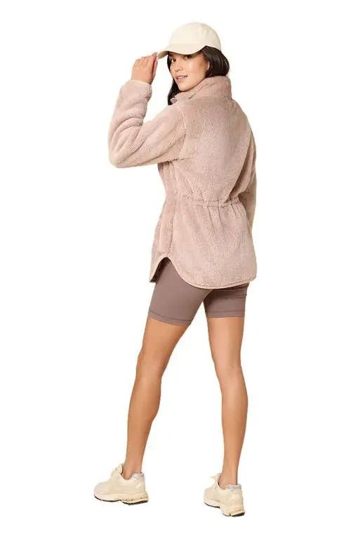 SOFTIES Dreamplush Two Way Zip Jacket - Coco