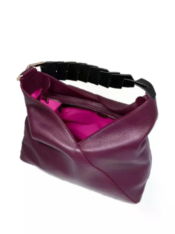 LANCEL Pagode Leather Shoulder Bag