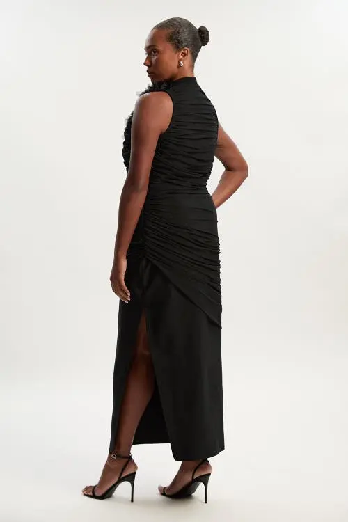 Karen Millen Bandage Knitted Maxi Dress