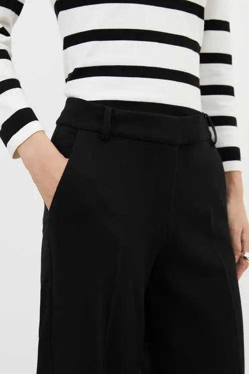 Karen Millen Tailored Straight Leg Ankle Pants
