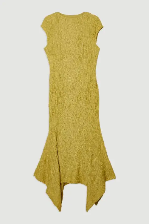 Karen Millen Textured Jersey Maxi Dress