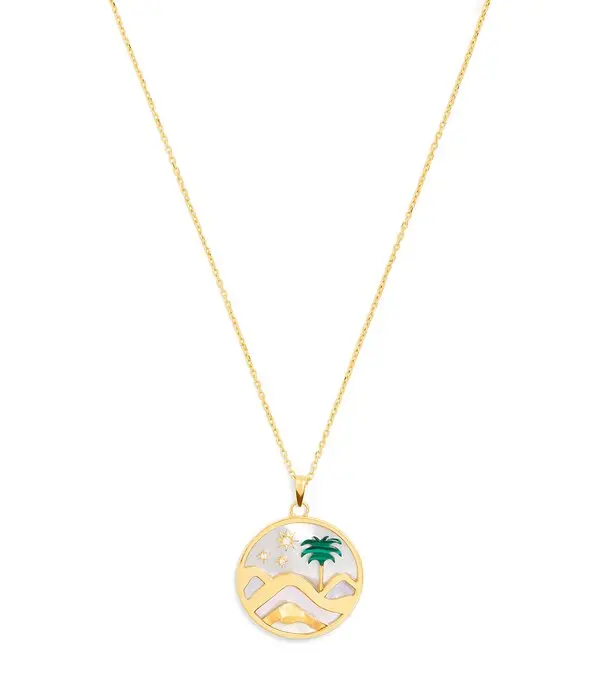 L'ATELIER NAWBAR Sacred Valley Pendant Necklace - Gold