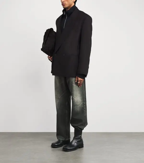 Our Legacy Leather Camion Ankle Boots