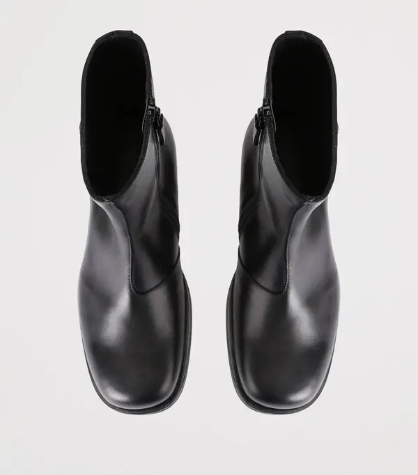 Our Legacy Leather Camion Ankle Boots
