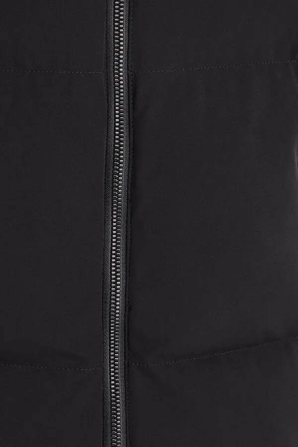 Sandro Quilted Shell Vest - Black