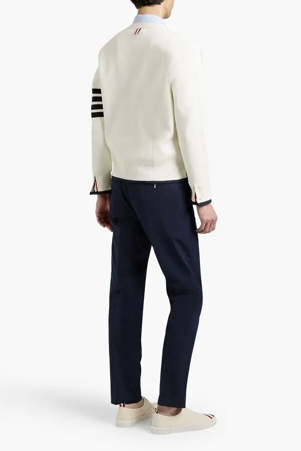 Thom Browne Tapered Tweed Trousers