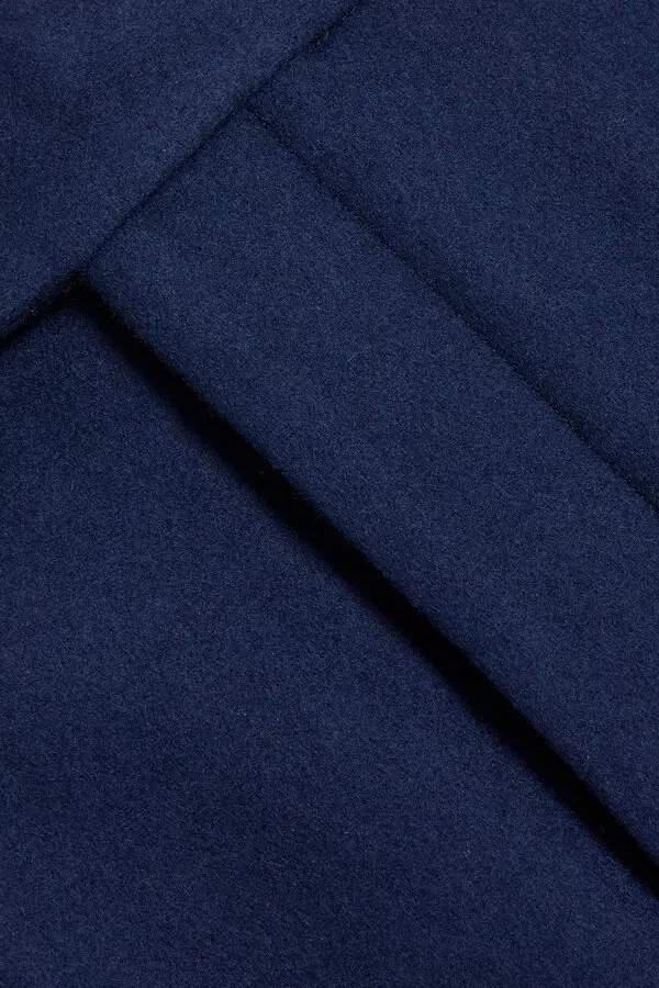Thom Browne Tapered Wool-flannel Pants - Navy