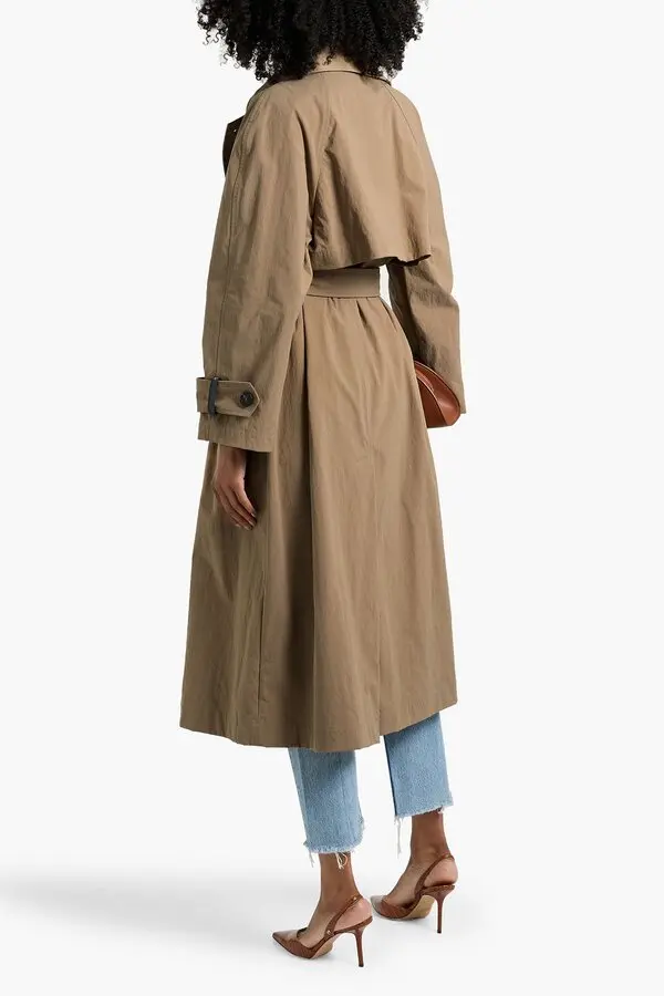Brunello Cucinelli Canvas Trench Coat