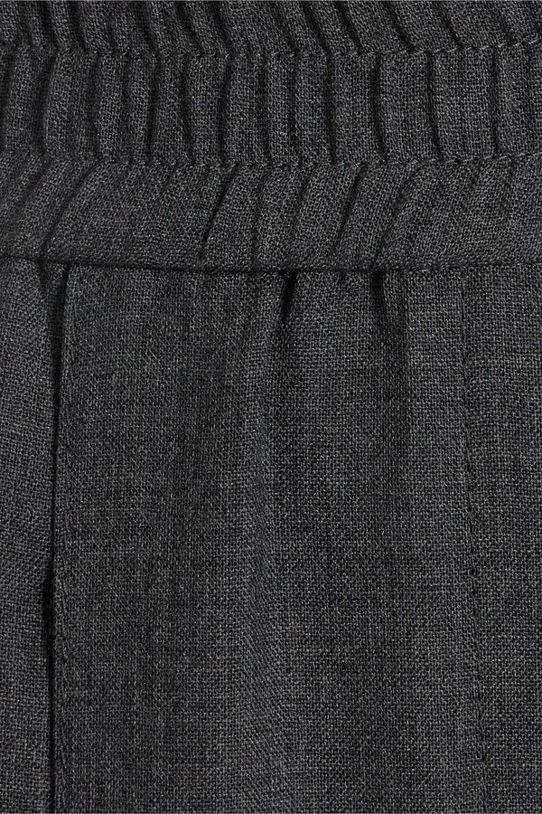 Brunello Cucinelli Pleated Wide-leg Wool Pants