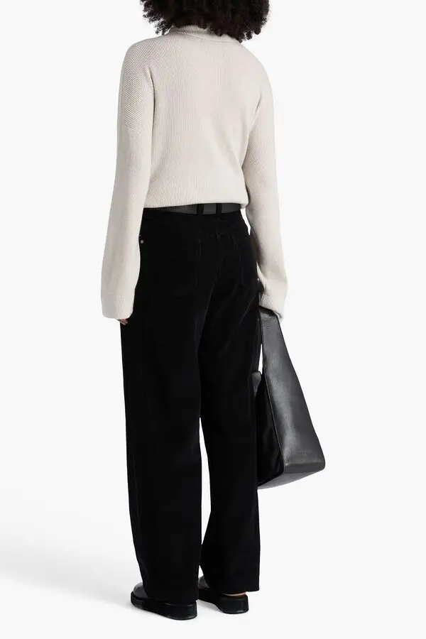 Brunello Cucinelli Cotton-blend Corduroy Tapered Pants