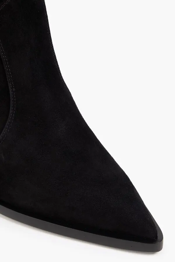 GIANVITO ROSSI Denver Suede Cowboy Boots