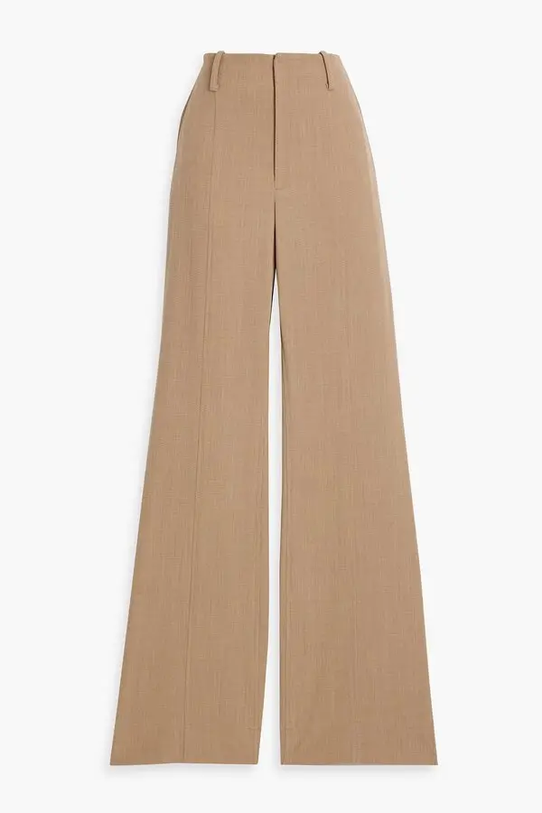 Proenza Schouler Barbara Wool-blend Twill Flared Pants