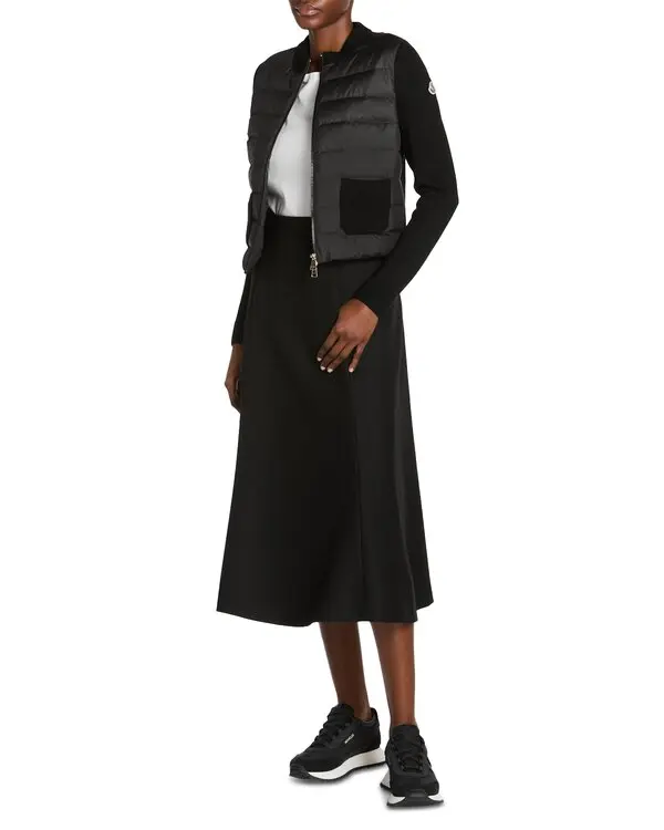Moncler Cardigan Jacket - Black