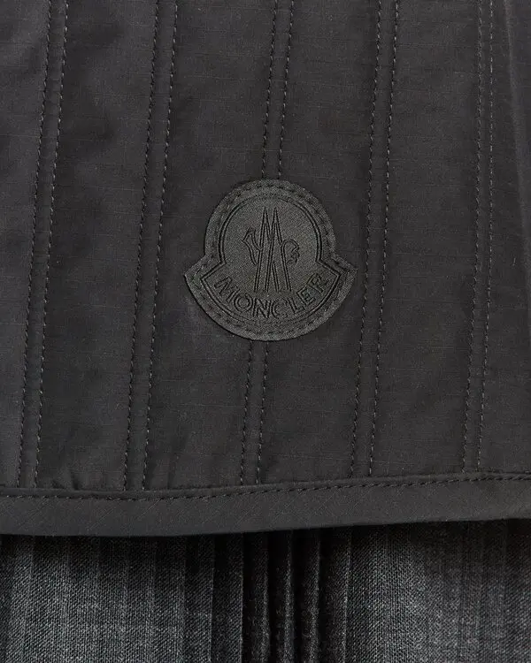 Moncler Overlay Mini Dress