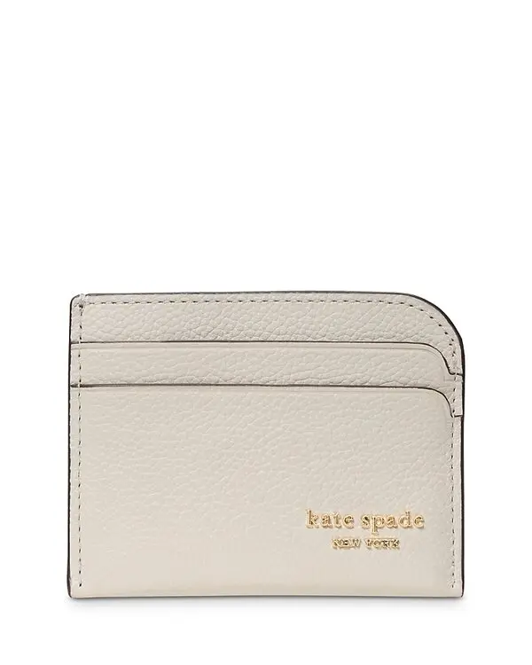 Kate Spade New York Devin Card Holder - Cashew Milk