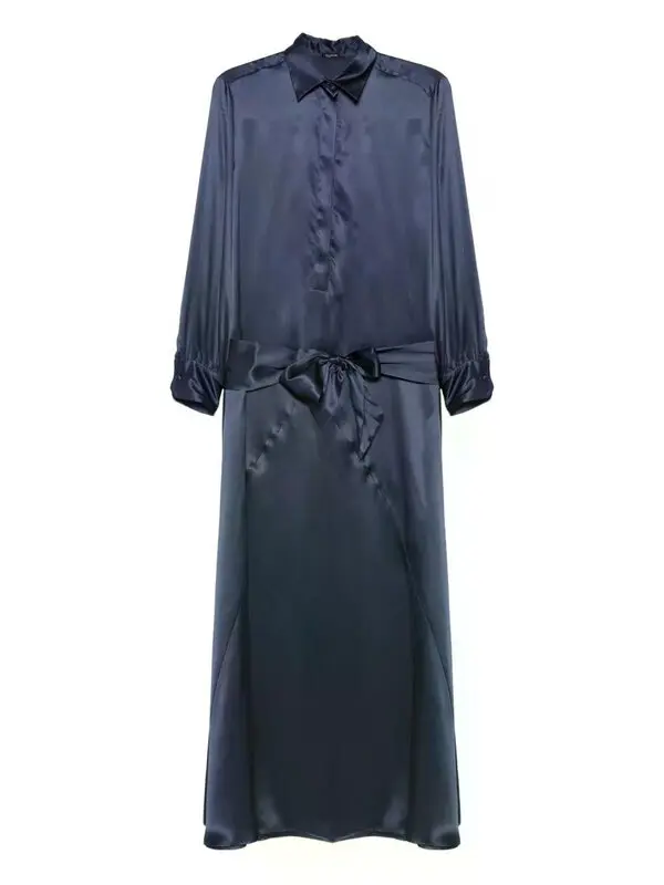 Kiton Paneled Maxi Dress