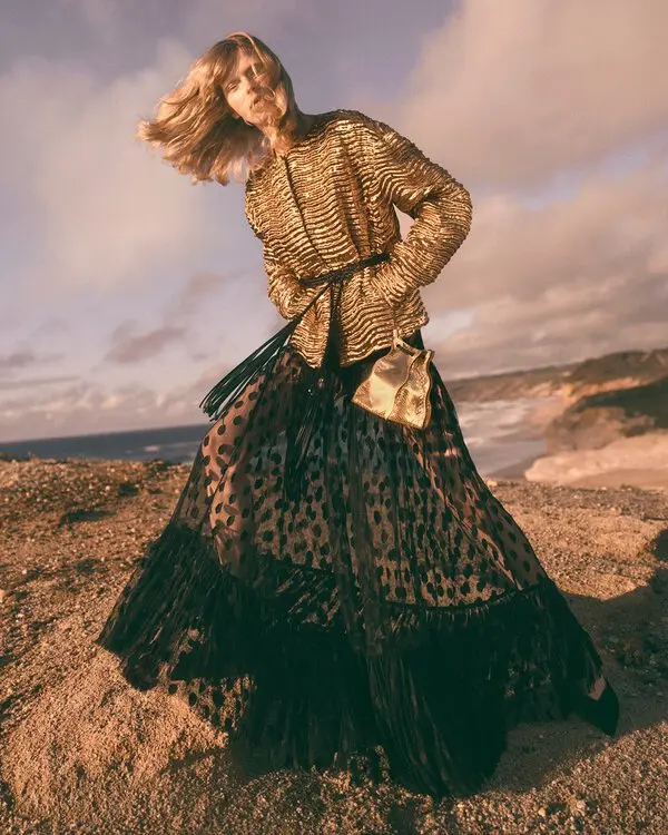 Ulla Johnson Veeda Metallic Jacket