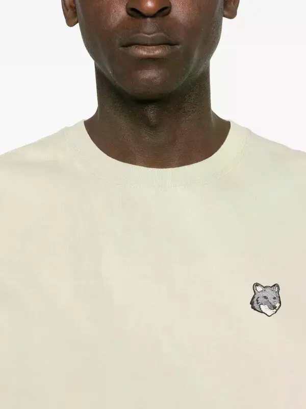 Maison Kitsuné Fox-patch T-shirt