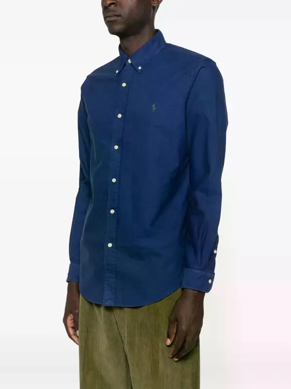Polo Ralph Lauren Long-sleeve Button-down Shirt - Blue