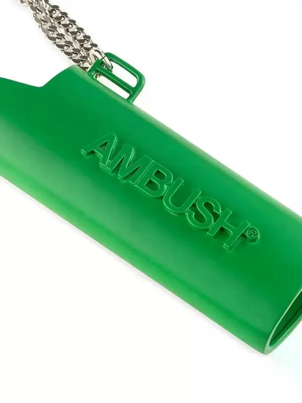 AMBUSH Lighter Case Curb-chain Necklace