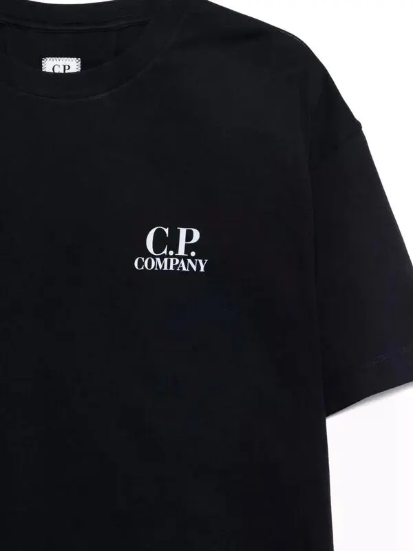 C.P. COMPANY Logo-print Cotton T-shirt