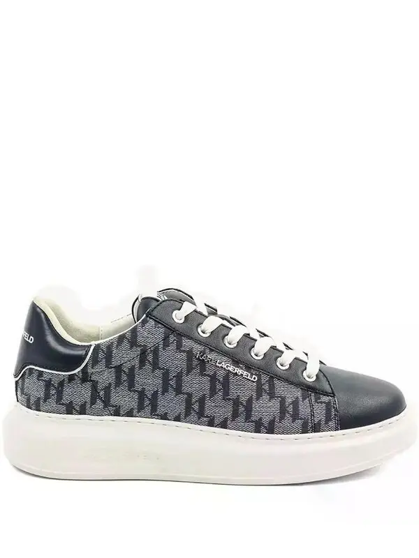 Karl Lagerfeld Monogram Jacquard Sneakers