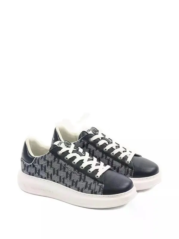 Karl Lagerfeld Monogram Jacquard Sneakers